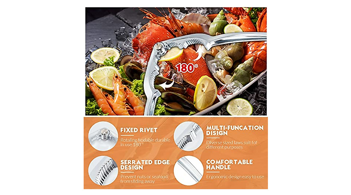 30 Pack Heavy Duty Crab Crackers - Perfect for Seafood