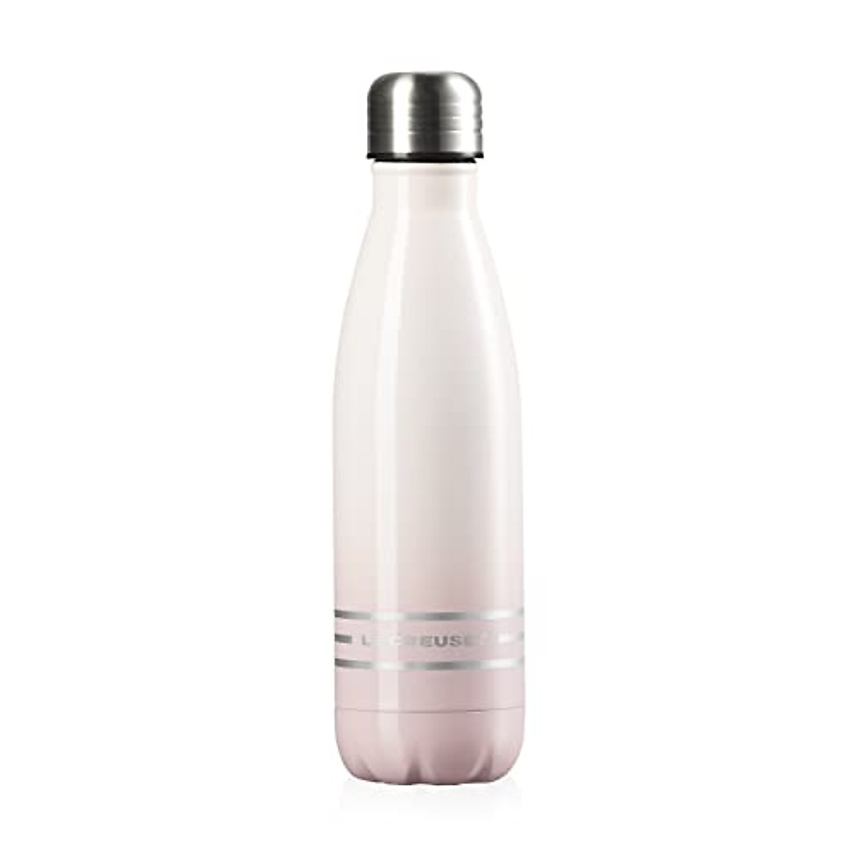 Le Creuset Hydration Water Bottle, 17 oz, Shell Pink