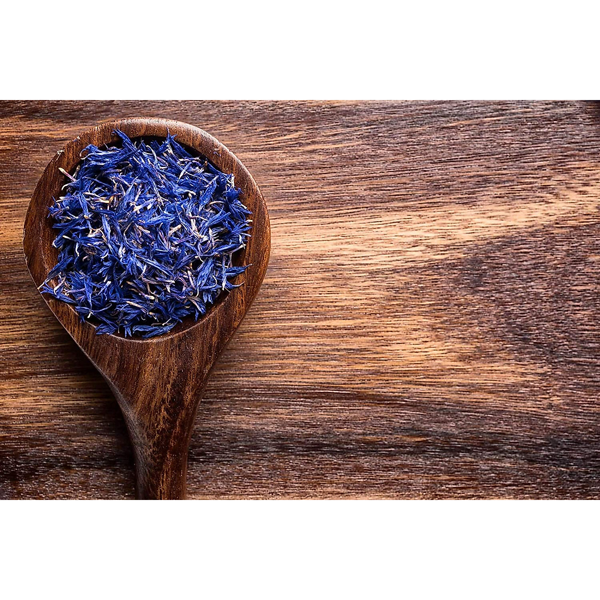 Pure Blue Cornflower Petals - 100% Natural Centaurea cyanus - Dried, Grown in Germany Herbal Cornflower Flowers for Cupcakes, Lattes, Tea Blends, Bath Products, Gifts, Crafts