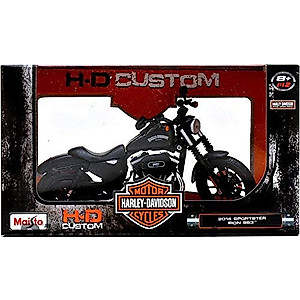 2014 Harley Davidson Sportster Iron 883 Motorcycle Model 1/12 by Maisto 32326