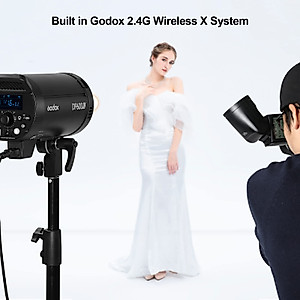 Godox DP600III 600Ws GN80 Studio Flash Strobe Monolight with Bowen Mount, 5600K±200K, 1/2000-1/800S Flash Duration, 1s Recycling time, Built-in Godox 2.4G Wireless System(110V)