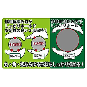 Tsunoda WP-300SC-S, Water Pump PLA-iers, Soft Resin Jaw Water Pump Pliers w/built-in-spring, 12-inch