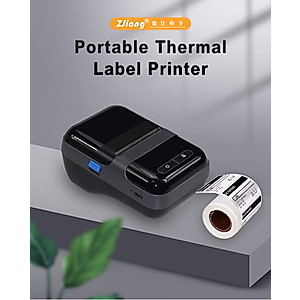 Barcode Thermal Printer Bluetooth 58mm bar Code Label Wireless Portable Handheld Thermal Label Printer 2 inch Free APP iOS Android PC