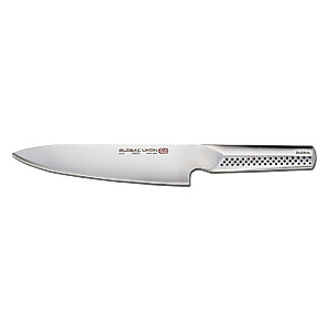 Global UKON Chef's Knife with 20cm Blade, CROMOVA 18 Stainless Steel