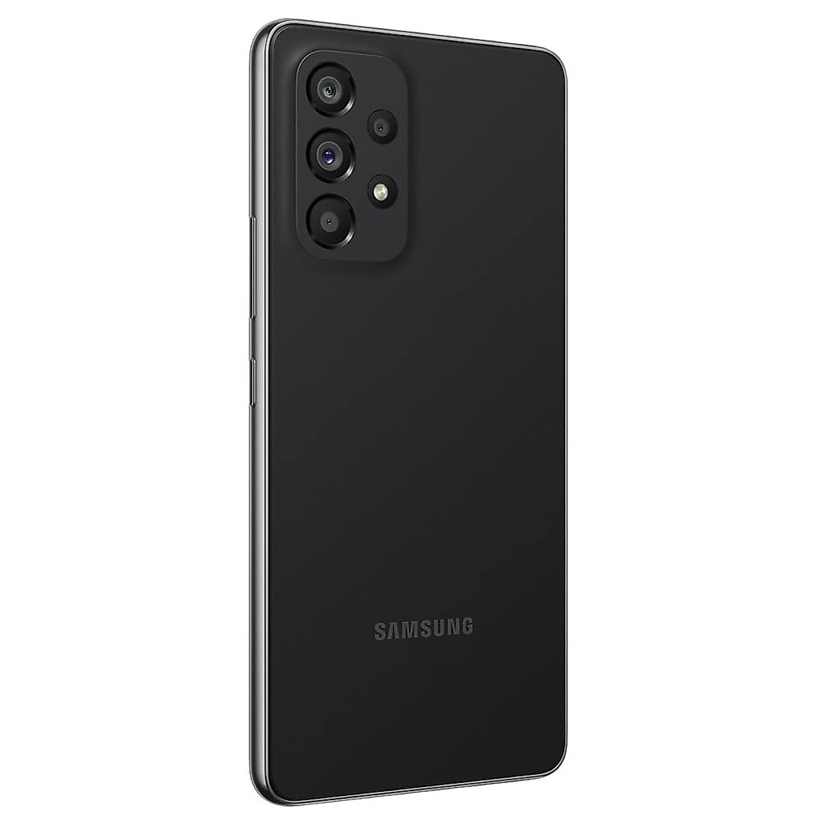 Samsung Galaxy A53 5G (128GB, 6GB) 6.5", IP67 Water Resistant, Dual SIM GSM 4G Volte Unlocked (Not Verizon Boost At&t Cricket) International Model A536E/DS (25W Charging Cube Bundle, Awesome Peachh)