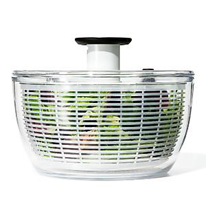 OXO Good Grips Large Salad Spinner - 6.22 Qt., White