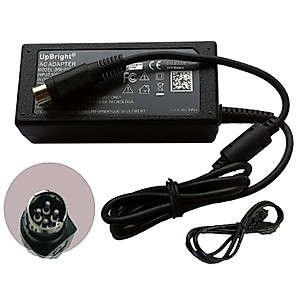 UpBright 12V 4-Pin AC/DC Adapter Compatible with Samsung ADP-4812 ADP-5412A EP06-000080A SDR-3100 SDR-5100 SDR-4200 SDS-P5080 SDS-P5101 SDH-P4041 SDH-P5081 SDE-3000N SDE-3001N SDE-3002P SDE-3003N DVR