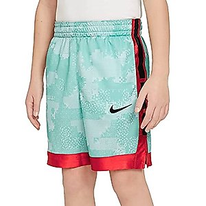 Nike Elite Super Big Kids' (Boys') Basketball Shorts (Blue/Black), X-Large