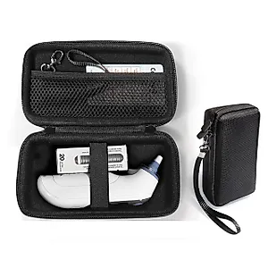 CaseSack Case for Ear/Infrared Thermometer: Braun ThermoScan 7, 7+, 5 IRT6500, 3 Braun Digital Ear Thermometer; iProven, iHealth, MILDSIX, KDT, EasyEast, CandyCare, LAMIG, Hugum, GoodBaby, Famidoc