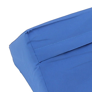 Yosoo Health Gear Foam Wedge Pad for Sleeping Waterproof Bed Wedge Body Positioner Tilt Positioning Wedge for Adult Recovery After Surgery, Back, Feet, Pregnancy (50 * 25 * 15cm)