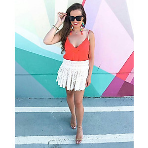 Long Tassel Brass Earrings Statement Fringe Drop Bohemian Earrings Dig Dangle for Women