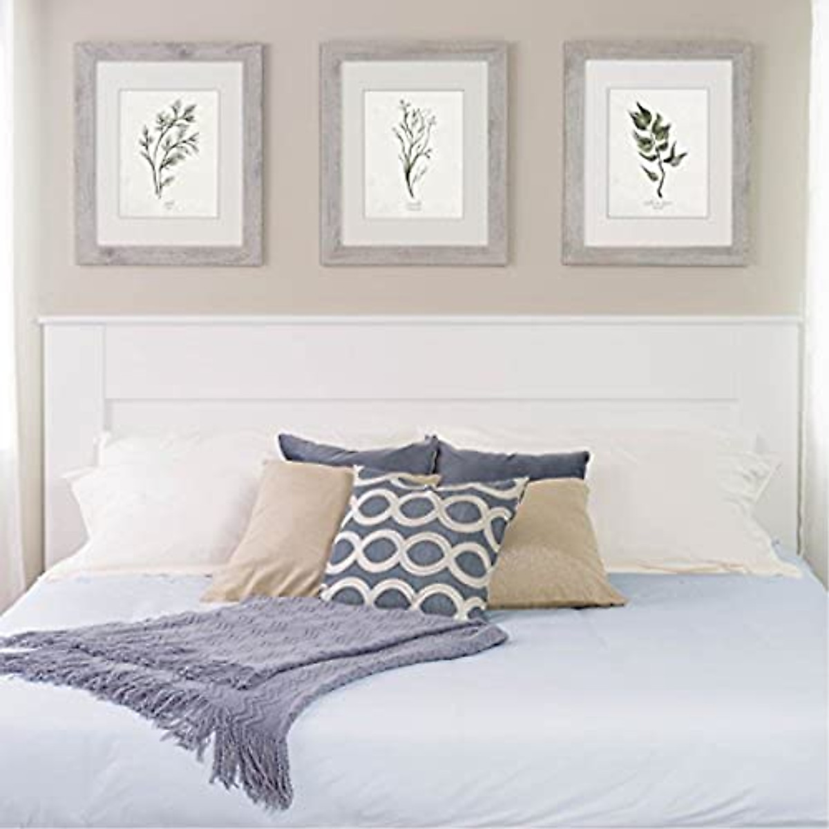 Prepac King Flat Panel Headboard, White