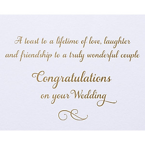 Papyrus LGBTQIA+ Wedding Card for Brides (Lifetime of Love, Laughter, and Friendship)