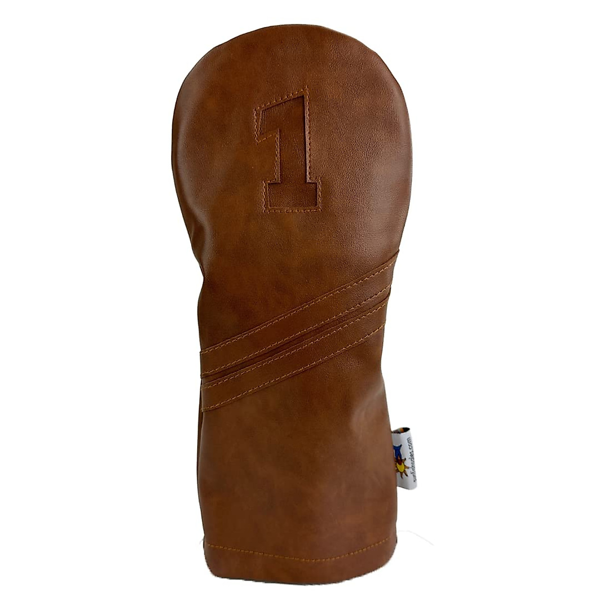 Brown Out -Brown On Brown- Sunfish Leather golf headcover set - DR, FW, HB!