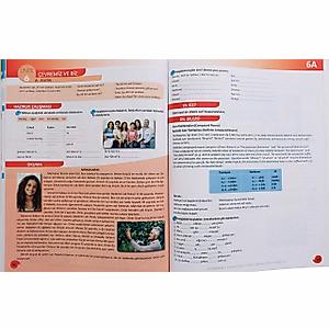 Istanbul A1 Turkish Language Course Book Set Beginner Level with Workbook