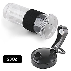 Joyparts 20oz Sport Cup with Flip Top To-go Lid Replacement Parts for Magic Bullet 250w Blender (MB 1001)