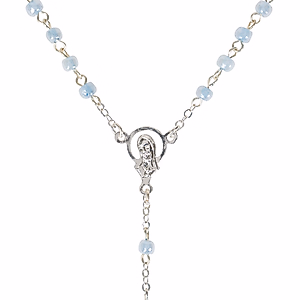 Roman Giftware Inc., Children's Gifts, New Baby, .75" H Bless BOY Box W/Rosary,Religious, Inspirational, Durable (2x2x1)