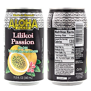 Aloha Maid Drinks, Variety, All Flavors, 1 Can per Flavor, Total 10 Cans