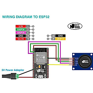 DIYables Joystick for Arduino, ESP32, ESP8266, Raspberry Pi, 4 pieces
