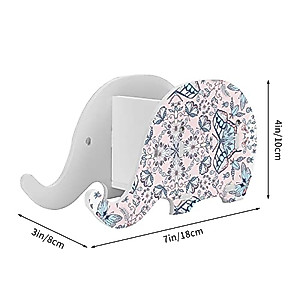 Xwyzy Elephant Pencil Holder with Mobile Phone Holder Desktop Storage Pencil Mobile Phone Holder Bracket