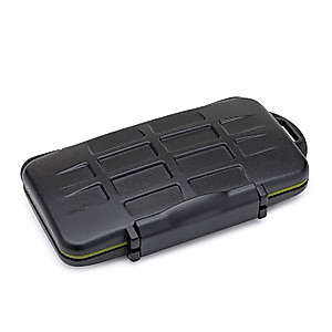 Sony 120GB XQD G Series Memory Card Bundle with Rugged Memory Storage Carrying Case (2 Items)