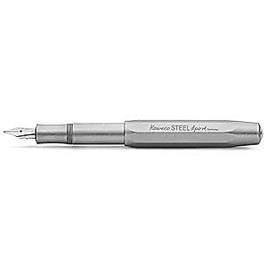 Kaweco Steel Sport EF Stainless Steel Fountain Pen