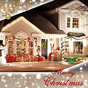 Qedertek Solar String Lights 72ft 200 LED Fairy Christmas Lights, 8 Modes Ambiance Lighting for Outdoor, Patio, Lawn, Landscape, Fairy Garden, Home, Wedding (Warm White)