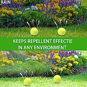 12 Pack Natural Snake Repellent Powerful Snake Away Repellent Balls for Yard Lawn Garden, Outdoors Snake Repelling,Pest Insect Control Indoor