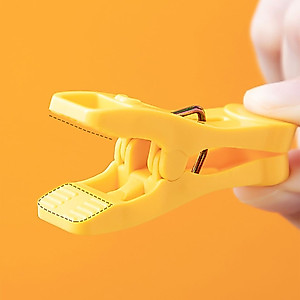 Vdaxvme 6 Clips 8 Clips Windproof Clothes Rack Laundry Rack Rotatable Drying Rack for Socks Towels Underwear