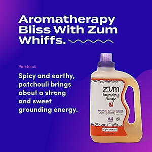 Zum Clean Laundry Soap - Patchouli - 64 fl oz (Pack of 1)