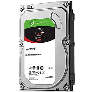 Seagate IronWolf 2TB NAS Internal Hard Drive HDD – 3.5 Inch SATA 6Gb/s 5900 RPM 64MB Cache for RAID Network Attached Storage (ST2000VN004)