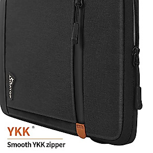 12.9 Inch Tablet Sleeve Compatible with iPad Pro 12.9-inch (3rd/4th/5th/6th Generation), Samsung Galaxy Tab (S9 FE/S9+), SurfacePro 8/9, YKK Zipper, Detachable Shoulder Strap, Hidden Handle.