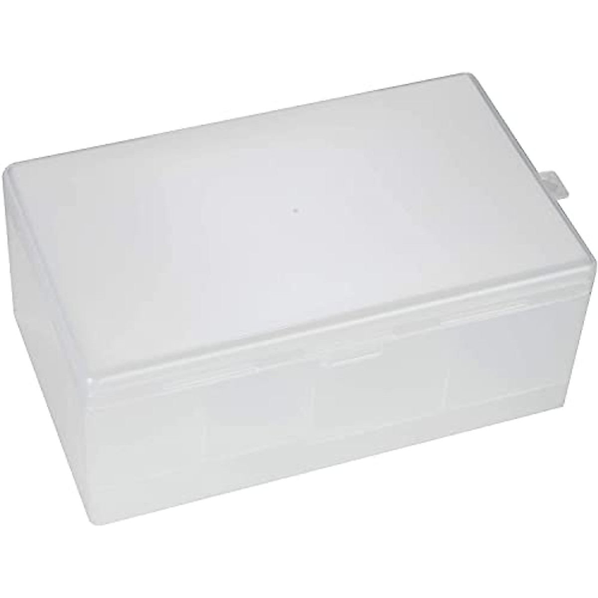 Battery Storage Caddy | Organize Multi Sized Spare Batteries | See-Through Plastic Container (1)