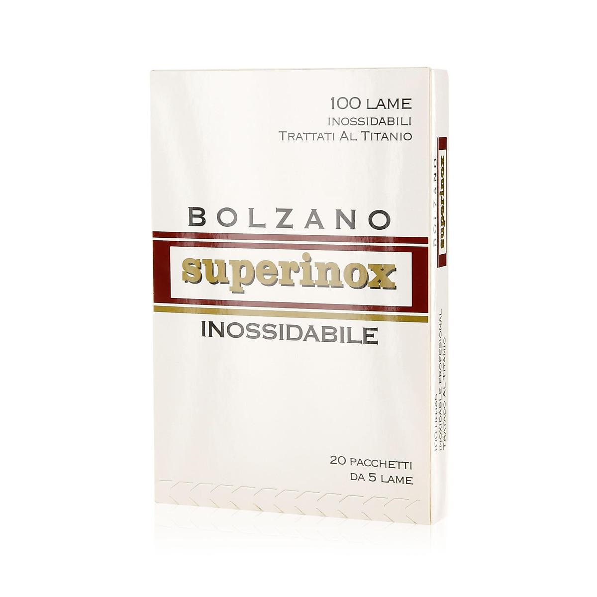 Bolzano, Bolzano Razor Blades, 100 Pack