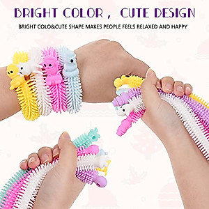 18 Pcs Christmas Stretchy Strings Sensory Fidget Toys,Sensory Fidget Toys for Kids and Adults,Christmas Party Favors,Christmas Stocking Stuffers