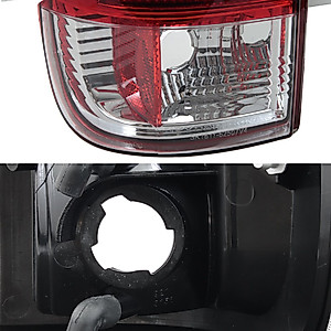 AKKON - For 1997-2003 Ford F150 | 99-07 F250 F350 F450 F550 SuperDuty LED Tube Red Tail Lights Brake Lamps LH+RH Pair