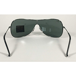 Ray-Ban Highstreet RB3211 col. 004/71 Sunglasses Gunmetal w/Green Lens 38mm