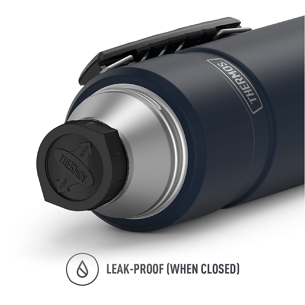 THERMOS Stainless King Vacuum-Insulated Beverage Bottle Bundle, 40 Ounce (2 Pack)