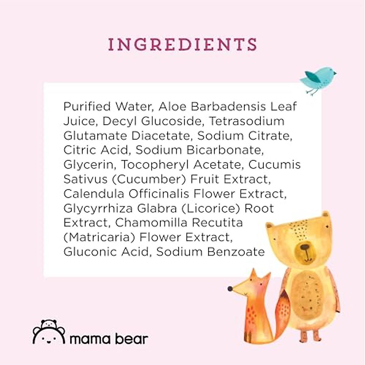 Amazon Brand - Mama Bear Fragrance Free Hypoallergenic Flushable Toddler Toilet Wipes, 336 Count (8 Packs of 42)