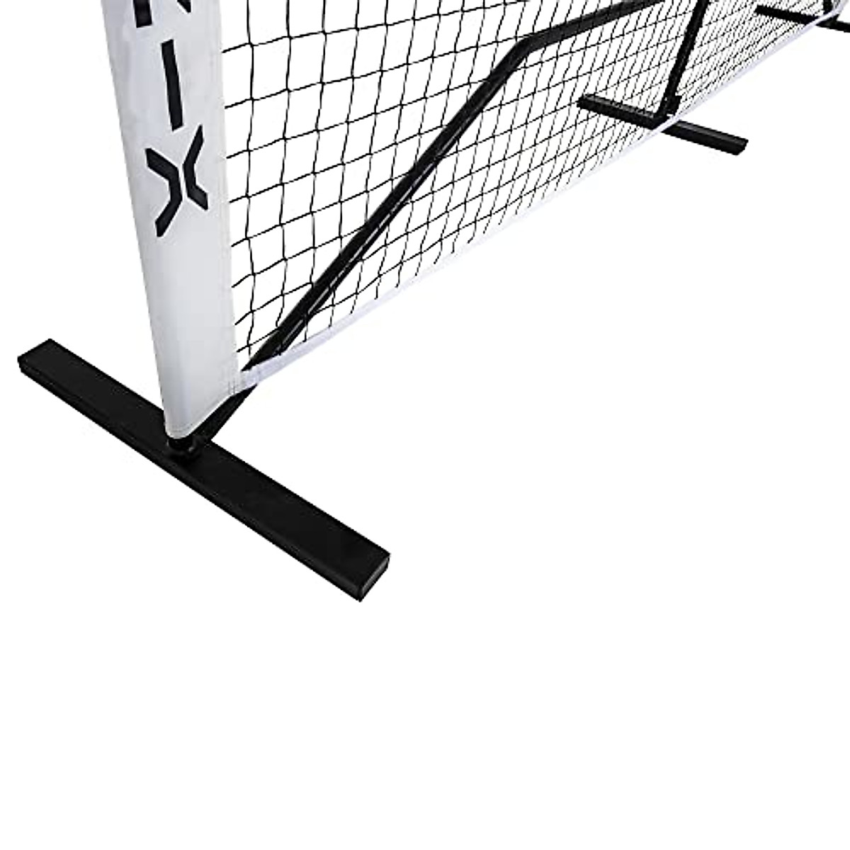Onix Pickleball 2-in-1 Regulation-Size Portable Net and Practice Net Set Includes Carrying Case with Wheels