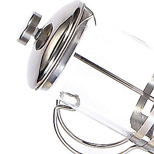 meialla Coffee Espresso Maker Pot Coffee Tea Percolator Filter Stainless Steel Glass Teapot Cafetiere Press Plunger 350Ml