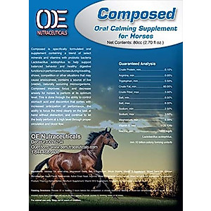 OE NUTRACEUTICALS Composed Oral Horse Suppliments (4 Doses)