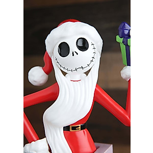 Disney Nightmare Before Christmas Jack Skellington Treetop Tree Toppers, 10-Inch, Multi-Colored