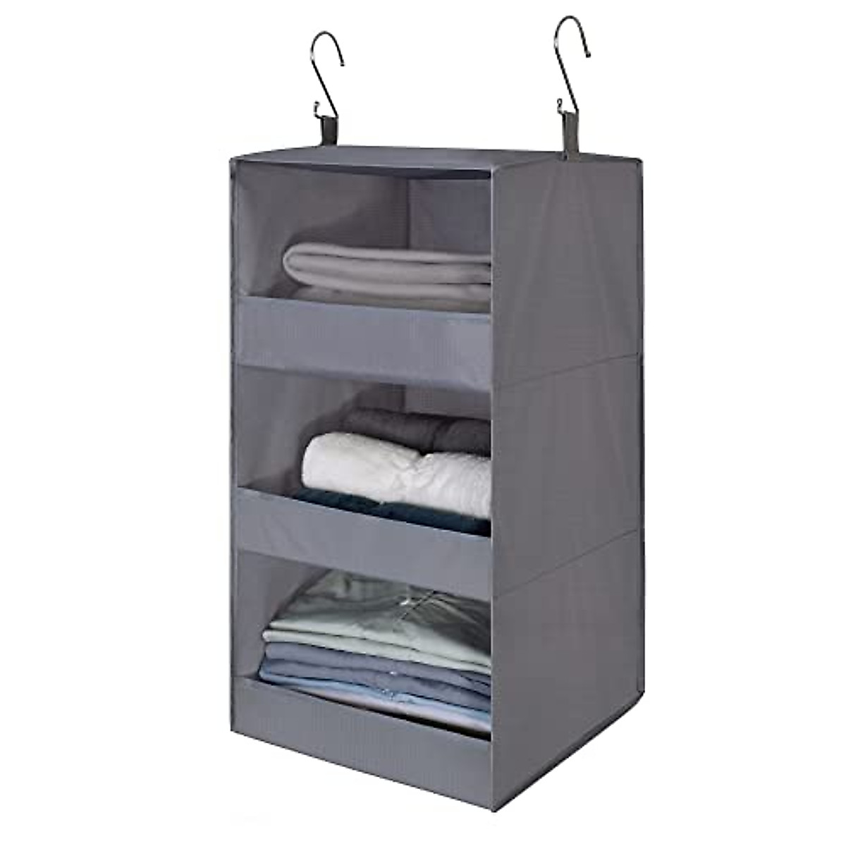 GRANNY SAYS Bundle of 1-Pack Closet Hanging Organizer & 1-Pack Hanging Organizer for Closet