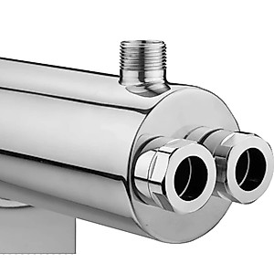 UV 110W (24GPM), Lamp Shelf Support, UV (T5), Input Voltage 110V, 1" Inlet/Outlet, Light and Audio Alarm Ballast