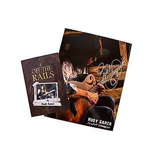 ChromaCast Rudy Sarzo Autographed “Off The Rails” Book and Poster Collector’s Pack (CC-RS-BP