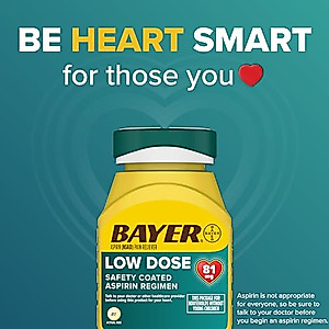 Bayer Aspirin 81mg Enteric Coated Tablets 300ct and 2 Count Travel Pack of Genuine Aspirin 325mg Coated Tablets