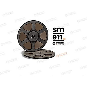 NEW RTM PYRAL BASF SM911 1/4" 2500' 762m 10.5" Plastic Reel Trident Hinged Box RMG/EMTEC Studio Mastering Tape R34112