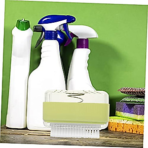 2pcs Box Soap Foaming Box Bathroom Supplies Soap Foaming Holder Soap Soapdish Laundry Brush Bubble Soap Multi-Functional Foaming Soap Dish The Lazy Travel Abs Multifunction