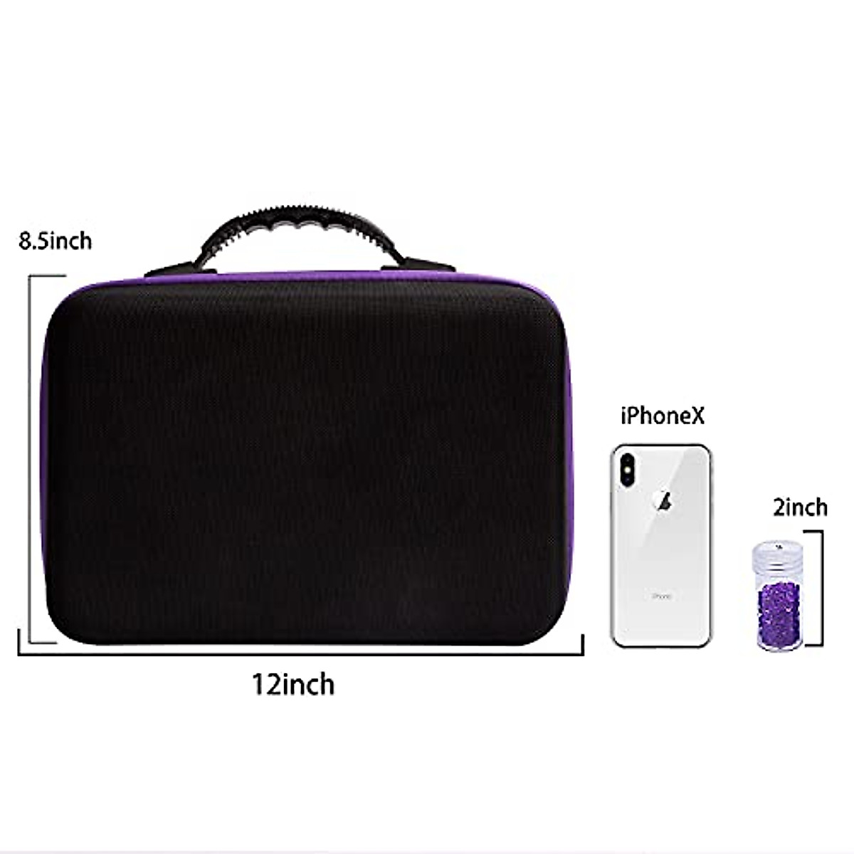 HOHOTIME 60 Slots Diamond Painting Storage Containers,142pcs 5D Diamond Painting Accessories Kit for Diamond Art Craft Jewelry Beads Organizer,Diamond Art Storage for DIY Art Craft